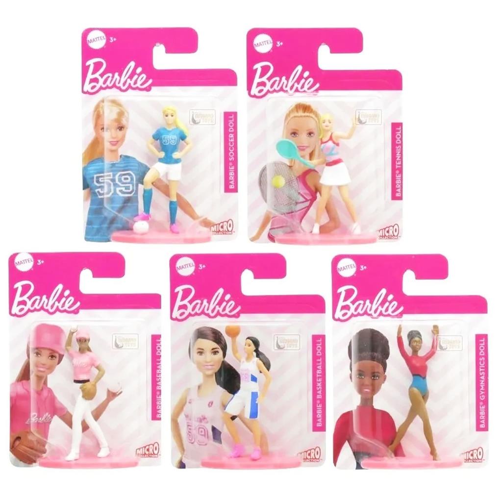 Boneca Barbie Micro Collection Colecao Esportistas Mattel | Shopee Brasil