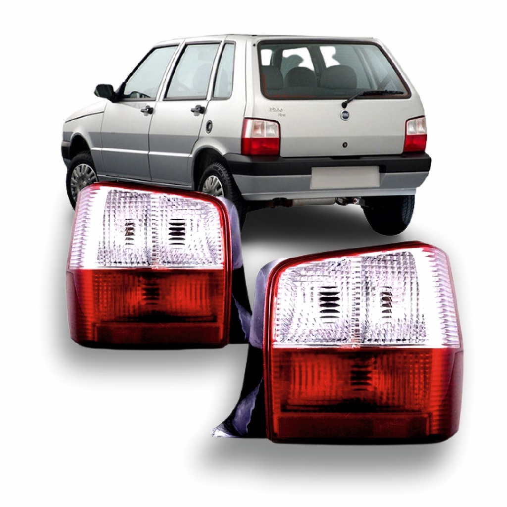 Lanterna Traseira Completa Fiat Uno Mille Fire Way Economy 2004 2005 ...