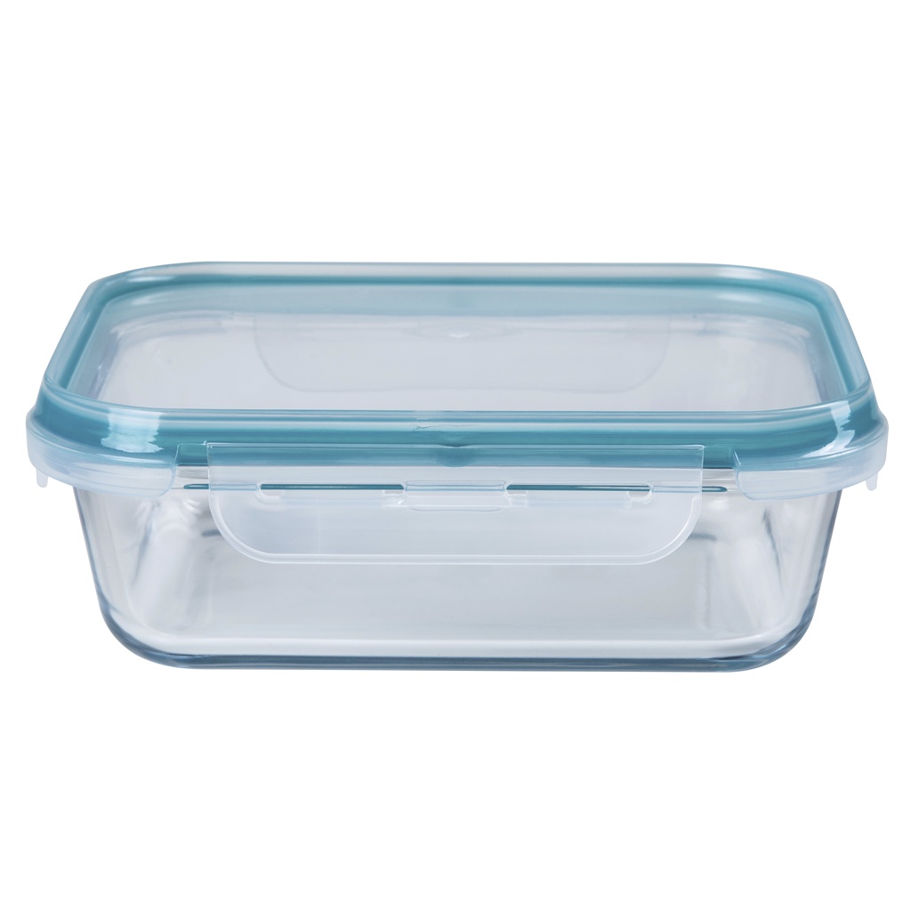 Pote de Vidro 1500ml Retangular Cloc Glass, Neoflam, Transparente | Shopee Brasil