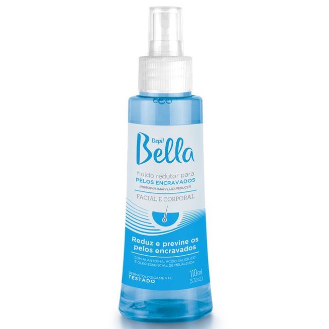Fluido Redutor Para Pelos Encravados Depil Bella 110 Ml | Shopee Brasil