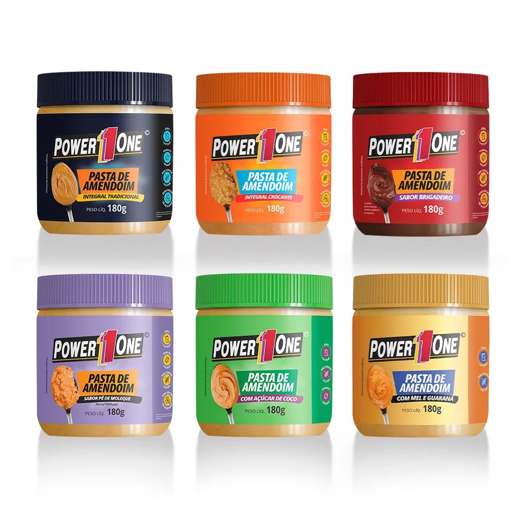 Pasta Power1One Degustação Sabores 180g Power One | Shopee Brasil