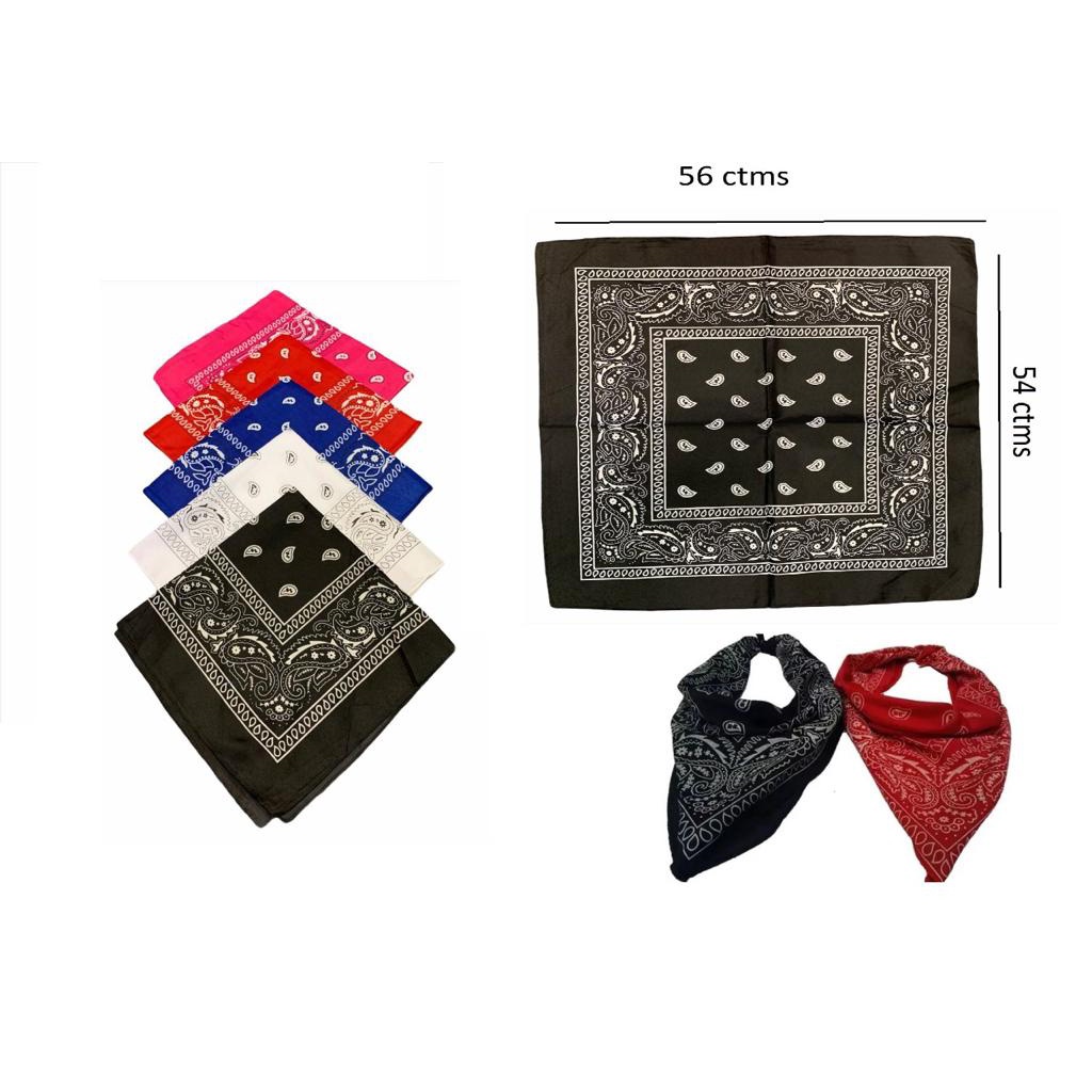 Kit 3 Bandana Original Rapper/Trap | Shopee Brasil