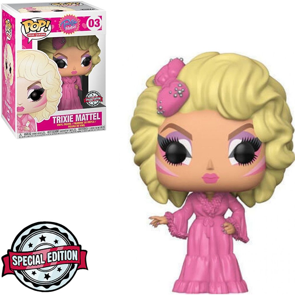 FUNKO POP DRAG QUEENS EXCLUSIVE - TRIXIE MATTEL 03 | Shopee Brasil