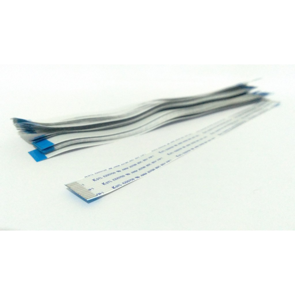 Cabo Flat KOTL E220709 RL AWM 20798 60V VW-1 12 Conectores 17Cm Para ...