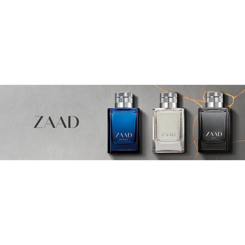 Zaad Kit Presente, Zaad Tradicional Eau de Parfum, Zaad Go Eau de ...