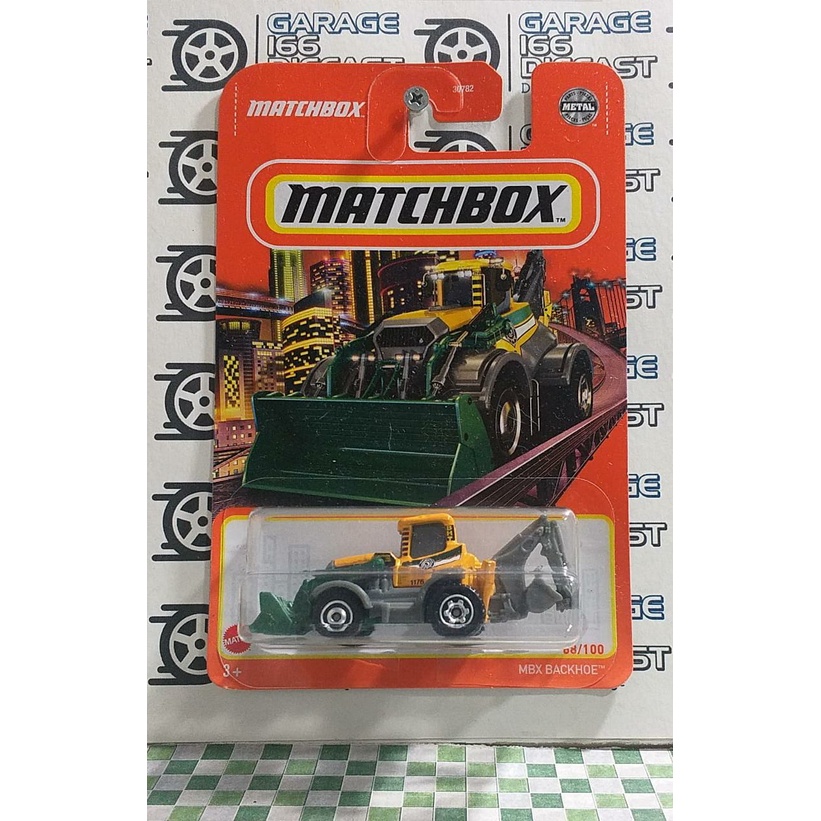 REF204 - MATCHBOX 1:64 - LOTE 2021 - MBX BACKHOE | Shopee Brasil
