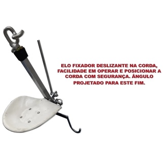 Cadeira Suspensa P/ Pintura Limpeza Fachada Predial Celpan | Shopee Brasil