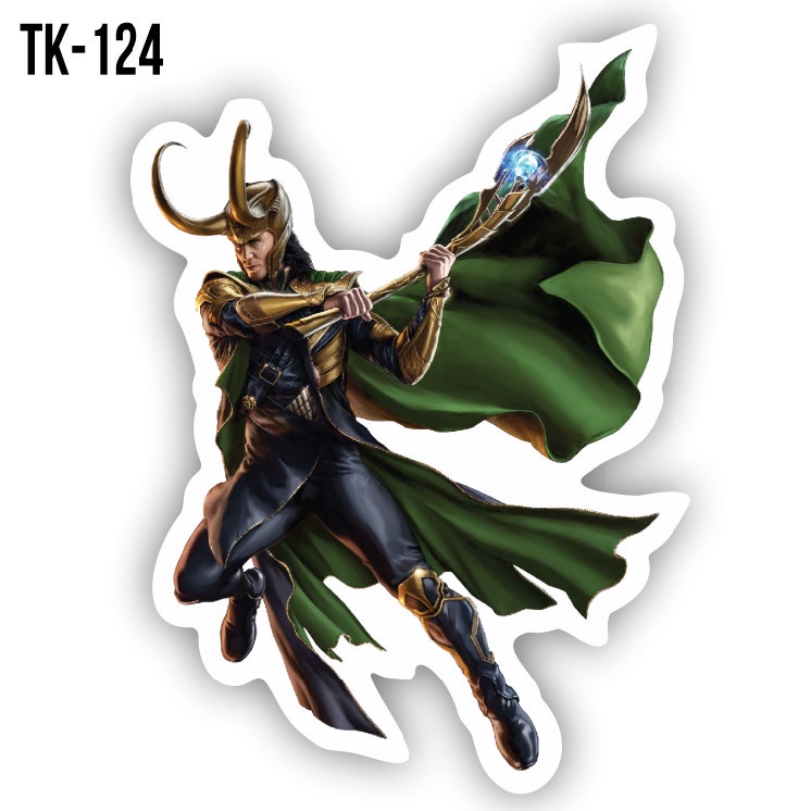 Adesivo Marvel - Loki Sticker 10x10cm | Shopee Brasil