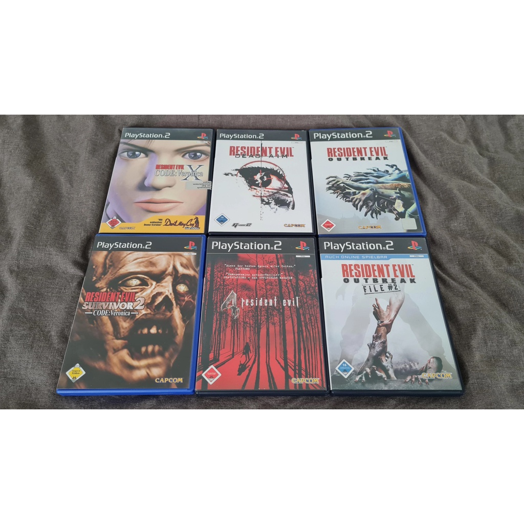 Coleção Resident Evil ps2 - Desconto no Preço