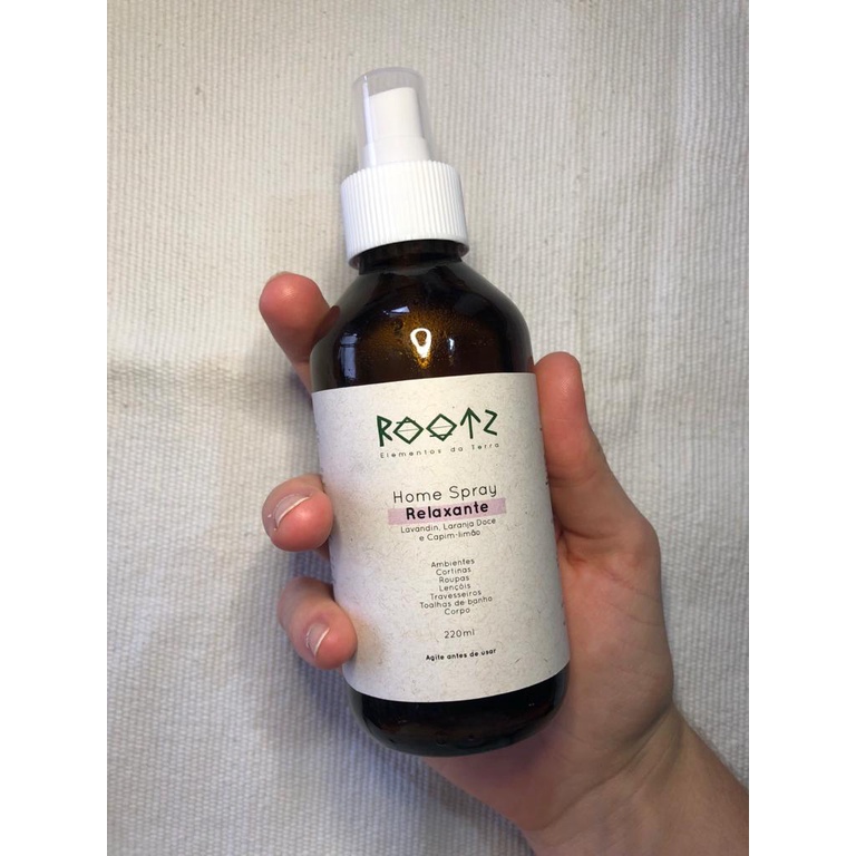 Home Spray Relaxante, 220ml (natural e vegano) | Shopee Brasil