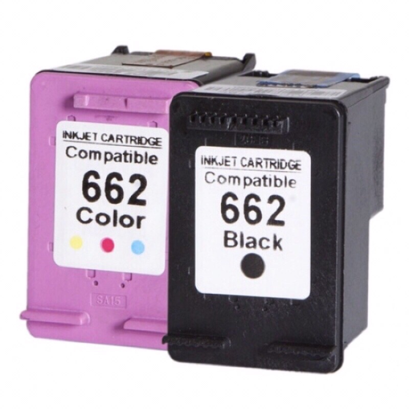 cartucho jato de tinta 662 xl preto + color com 15 ml | Shopee Brasil