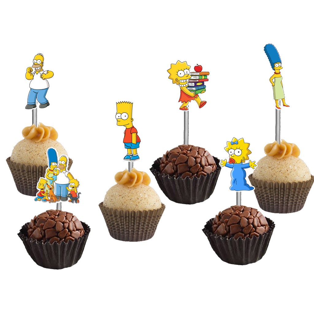 Topper Os Simpsons | Shopee Brasil