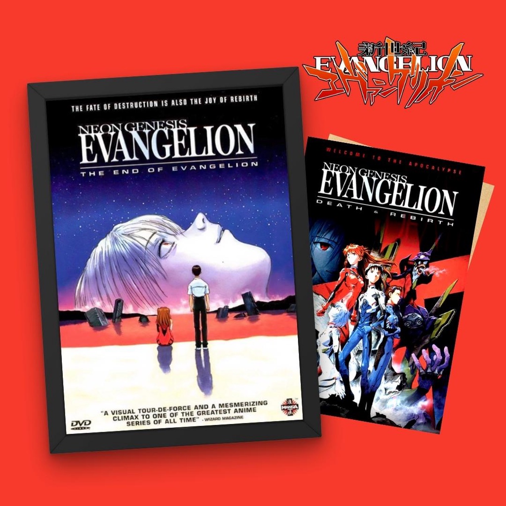Poster - Neon Genesis Evangelion - Filmes - A3 emoldurado. | Shopee Brasil