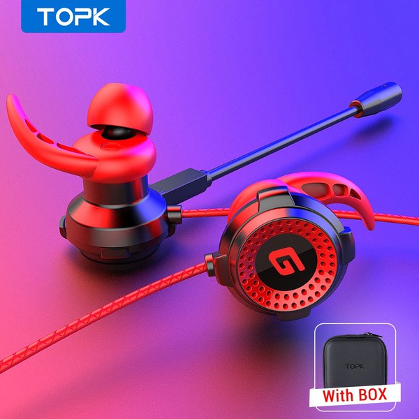 Fone de ouvido Gamer Original Topk | Shopee Brasil