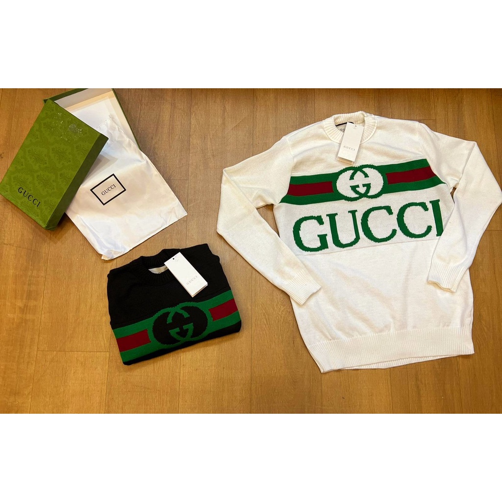 Sueter Gucci Branca Lançamento 2022 Envio Imediato Pronta Entrega ...