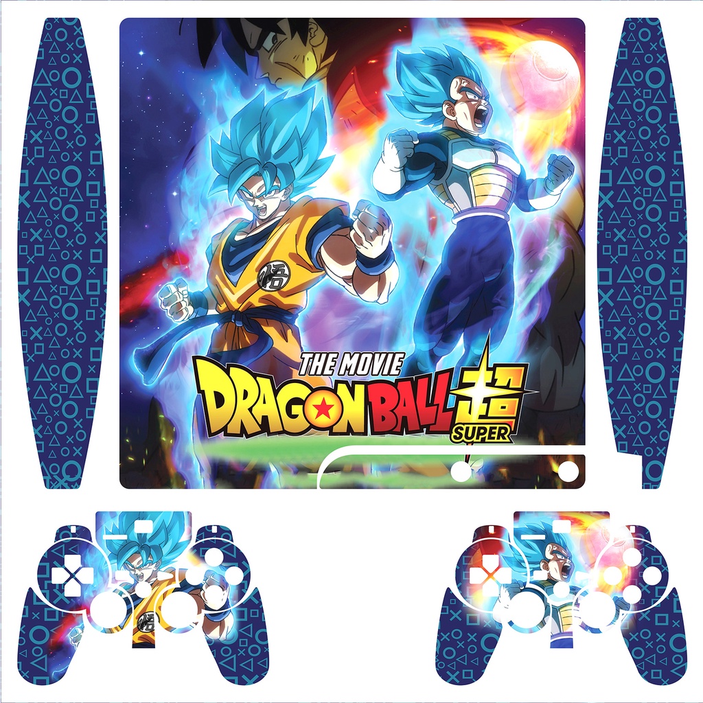 Skin adesiva para PS3 slim - Dragon Ball Super - The movie | Shopee Brasil