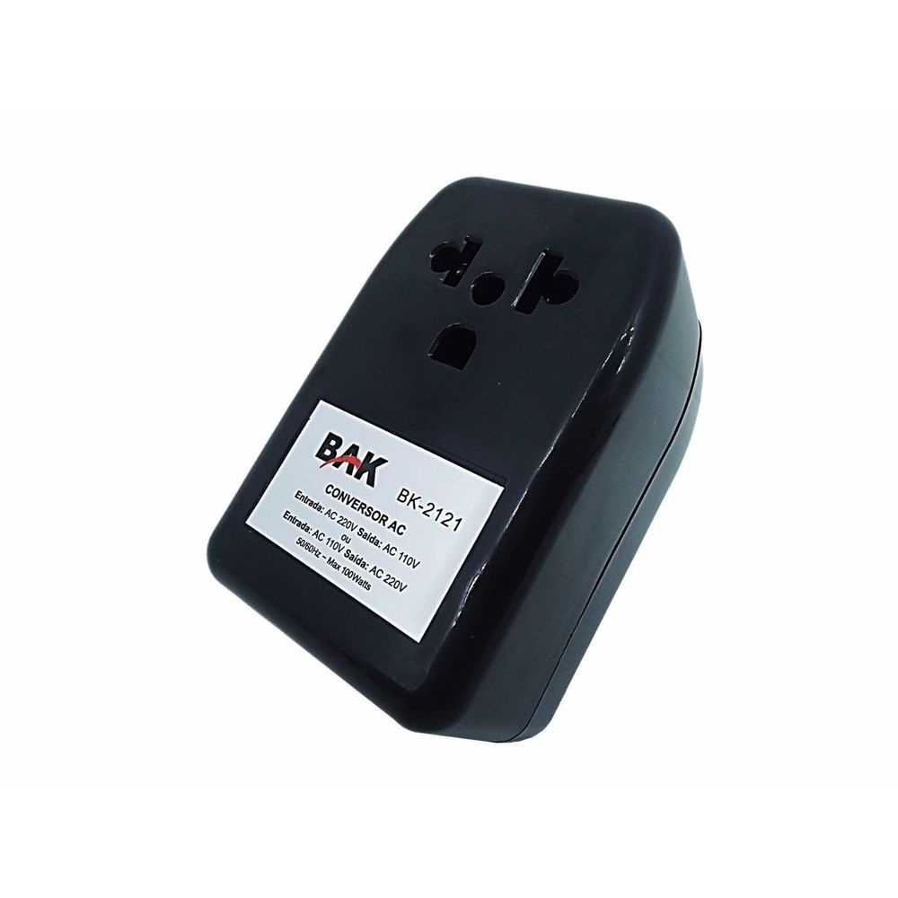 Conversor Transformador Voltagem 110-220V Ou 220-110V 100W | Shopee Brasil