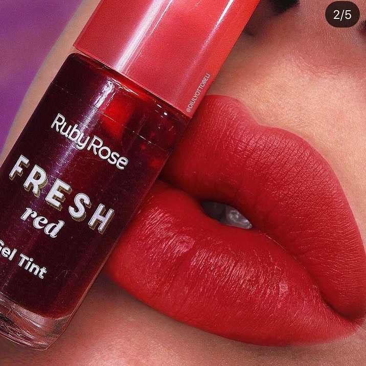 Gel Tint Ruby Rose (RED) | Shopee Brasil