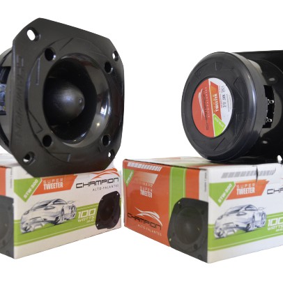 KIT Par de Super Tweeter Profissional 100w rms Champion - Twitter ...