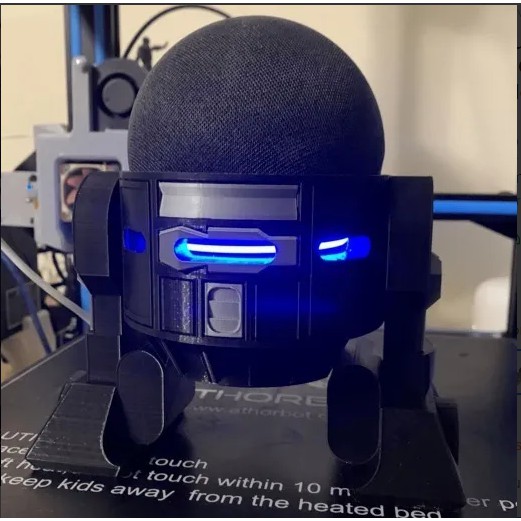 Suporte Alexa Star Wars Echo Dot 4 Geração Droid R2D2, Alexa | Shopee ...