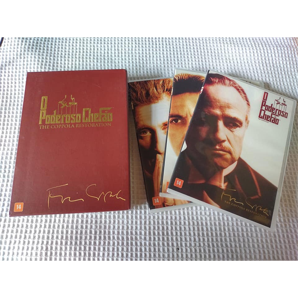 O Poderoso ChefãoThe Coppola restoration A Trilogia Box 3 dvds Dublados ...