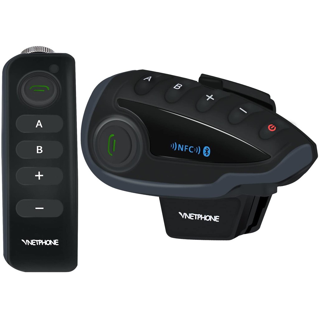 Intercomunicador De Capacete V8 Com Controle Remoto Guidão | Shopee Brasil