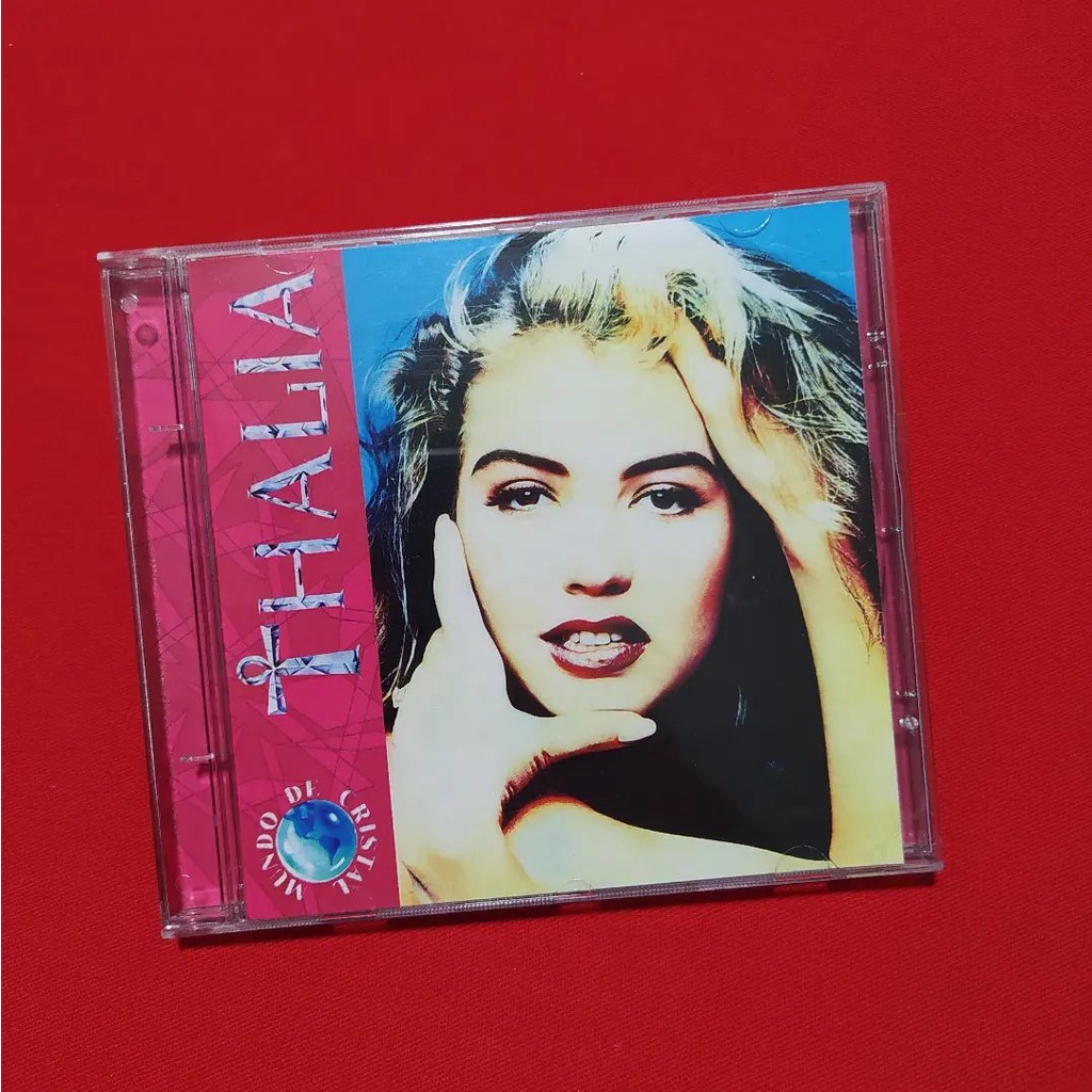 CD Thalia - Mundo de Cristal (Fan) | Shopee Brasil