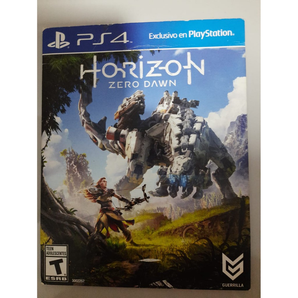 HORIZON ZERO DOWN PS4 USADO ENCARTE DE PAPEL | Shopee Brasil