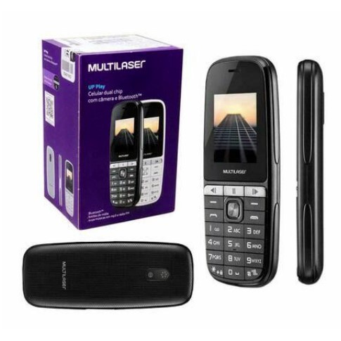 Celular Simples Multilaser Up Play Dual Chip Ideal para Idosos | Shopee Brasil