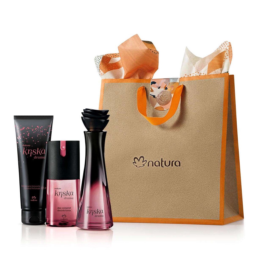 Presente Natura Kriska Drama - Kit Com 3 Produtos | Shopee Brasil