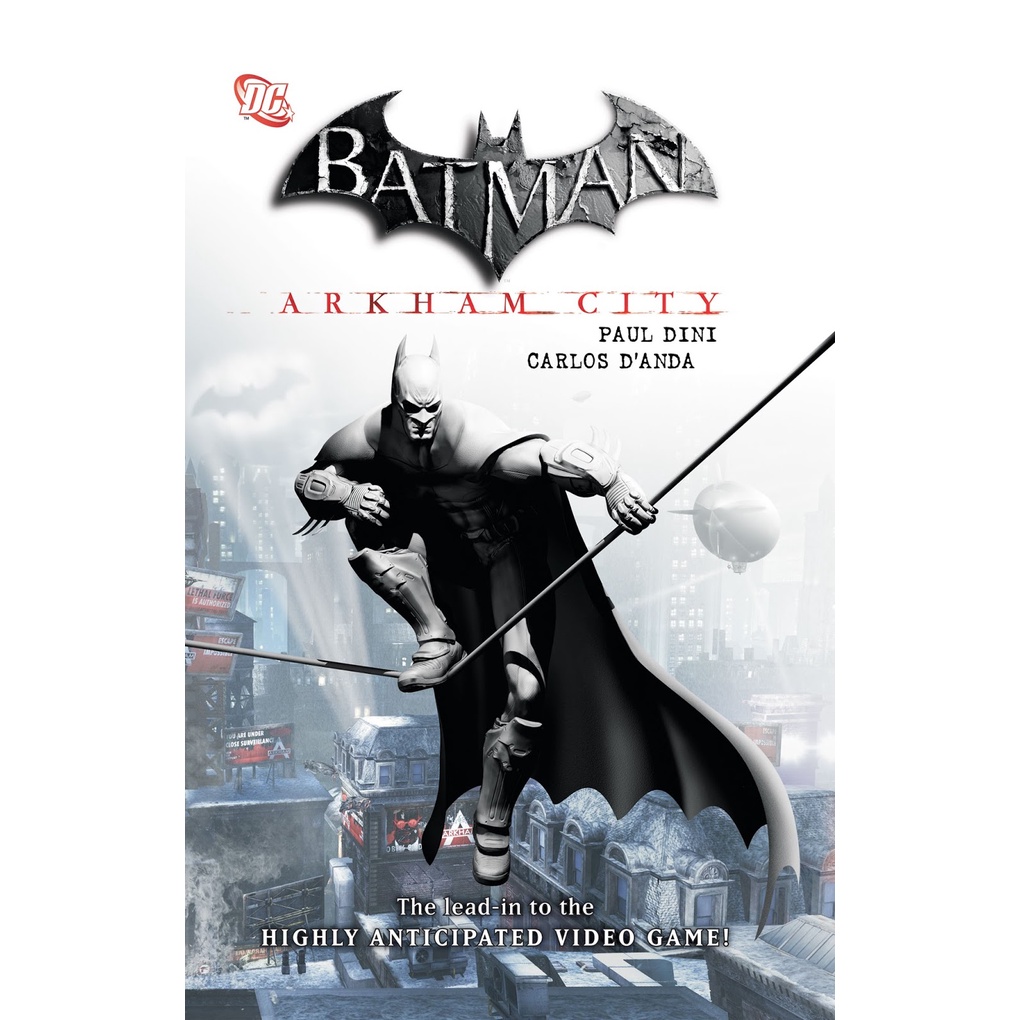História Em Quadrinhos Hq Batman Arkham City Novo Lacrado Dc