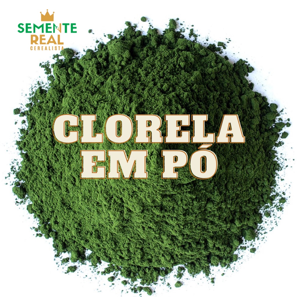 Clorela Em Pó Chlorella - Imunidade | Shopee Brasil