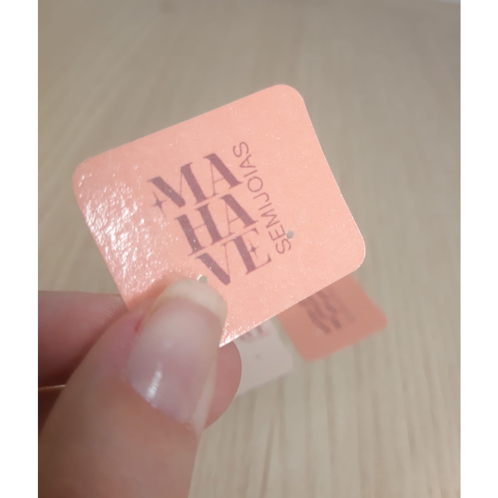 100 Mini Tags Para Brinco 4x5 cm | Shopee Brasil
