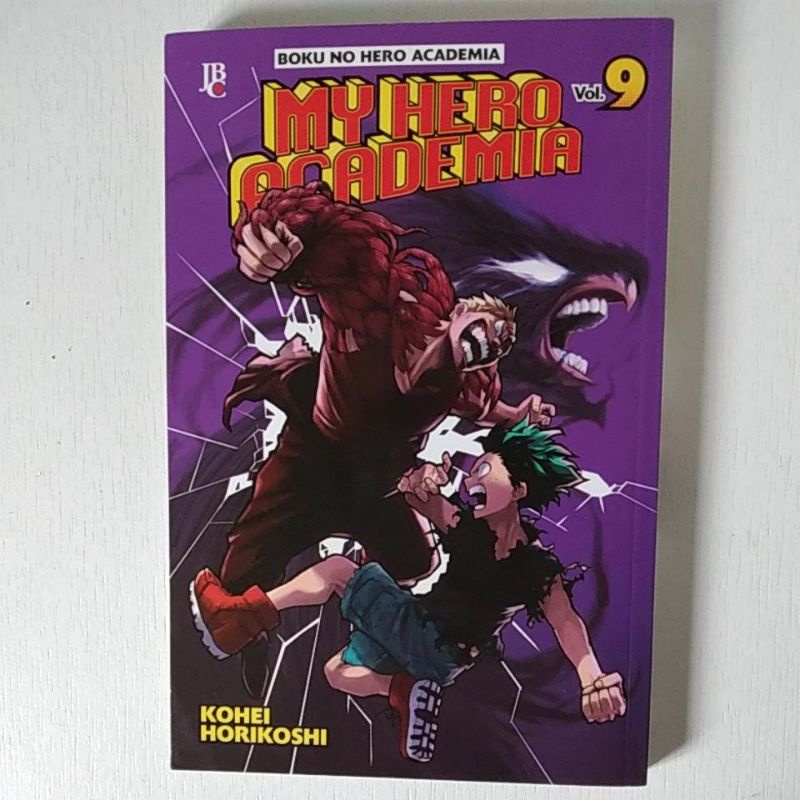 Mangá My Hero Academia (Boku no Hero Academia) - vol. 9 | Shopee Brasil