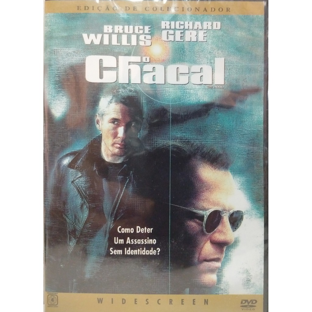 DVD O Chacal (Bruce Willis/Richard Gere) original novo lacrado | Shopee Brasil