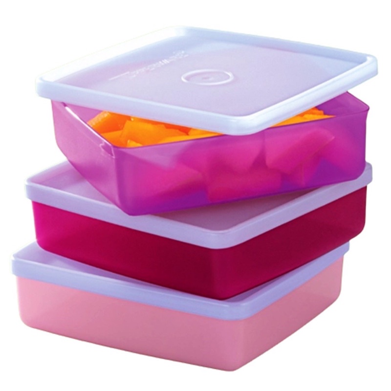 Tupperware Refri Box 400ml ( Cores diversas ) | Shopee Brasil
