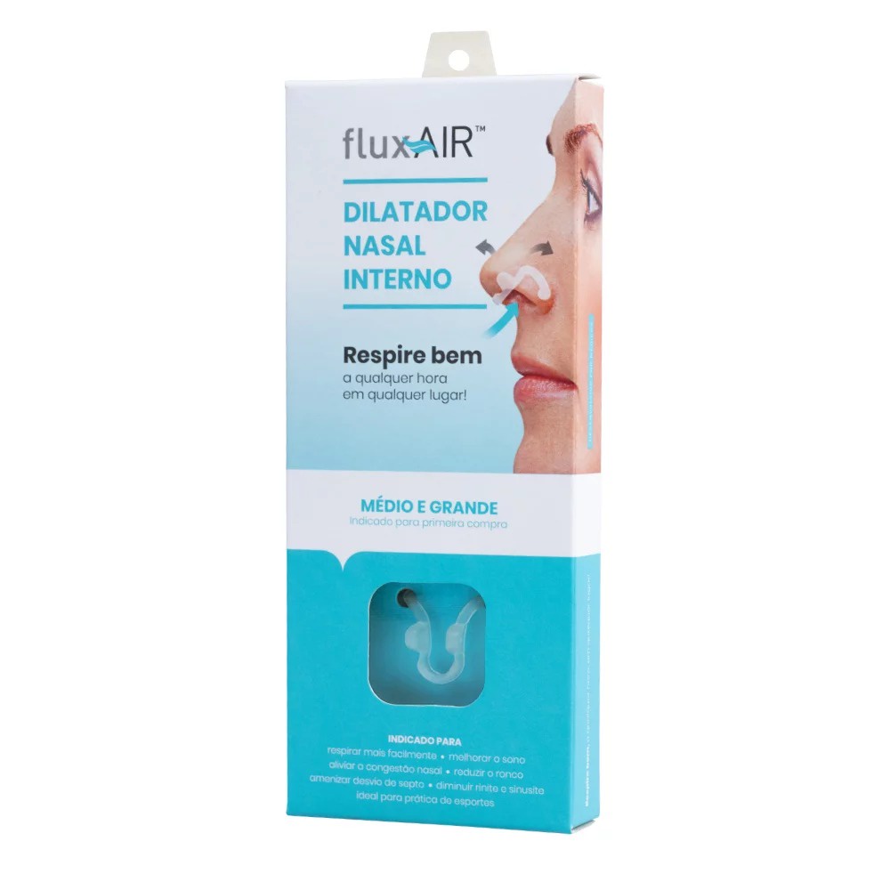 Respire Melhor Com O Melhor Dilatador Nasal Interno Flux Air Noites de ...