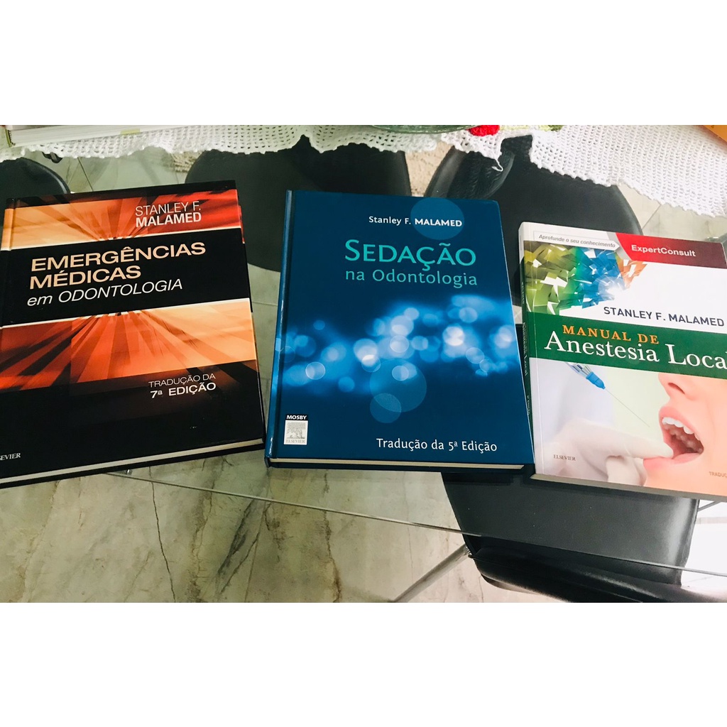 Livros Coleção MALAMED | Shopee Brasil