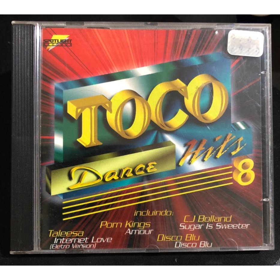 CD Toco Dance Hits 8 Original | Shopee Brasil