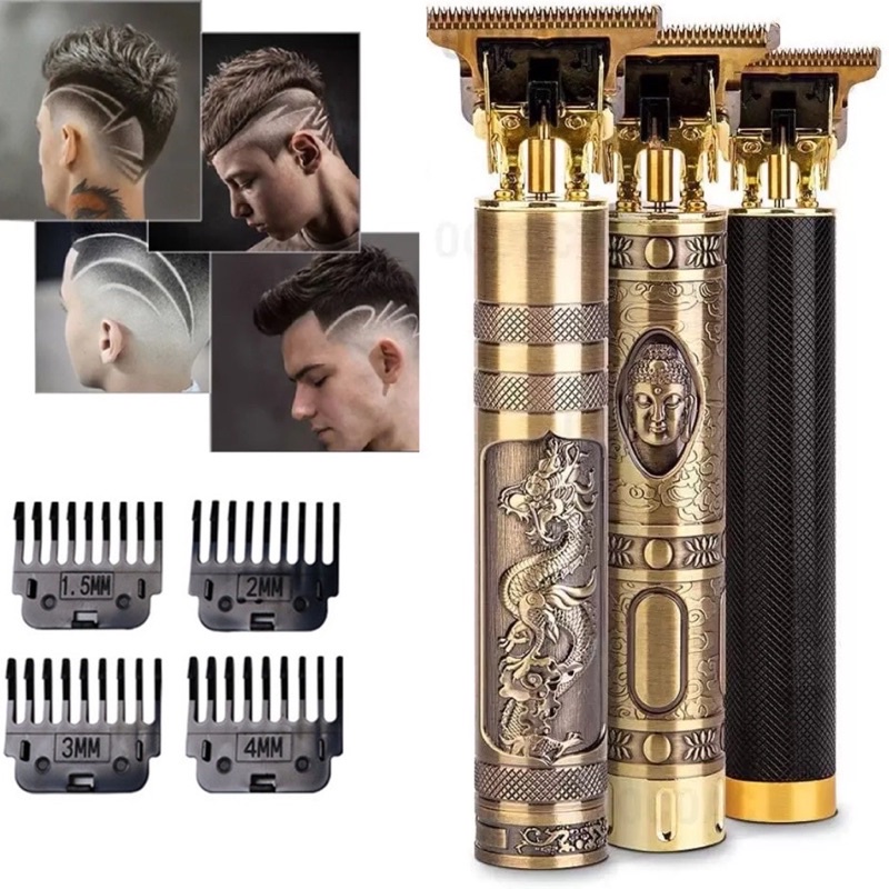 T9 Máquina De Cortar Cabelo Profissional Barbeador Elétrico Aparador ...