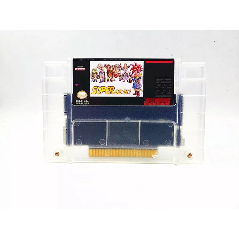 Cartucho 82 Jogos SNES Super Nintendo in 1 - Desconto no Preço