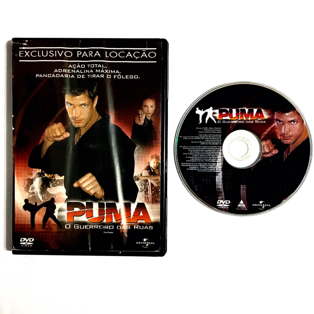 Filme - DVD - Puma - O Guerreiro Das Ruas - Dir: Donnie Yen | Shopee Brasil