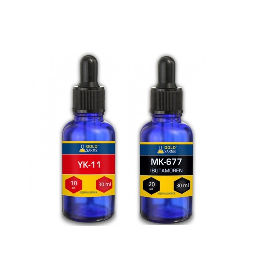 KIT Yk11 + MK677 Goldsarms Sarm 30ml 02 UNIDADES COMBO - Escorrega o Preço