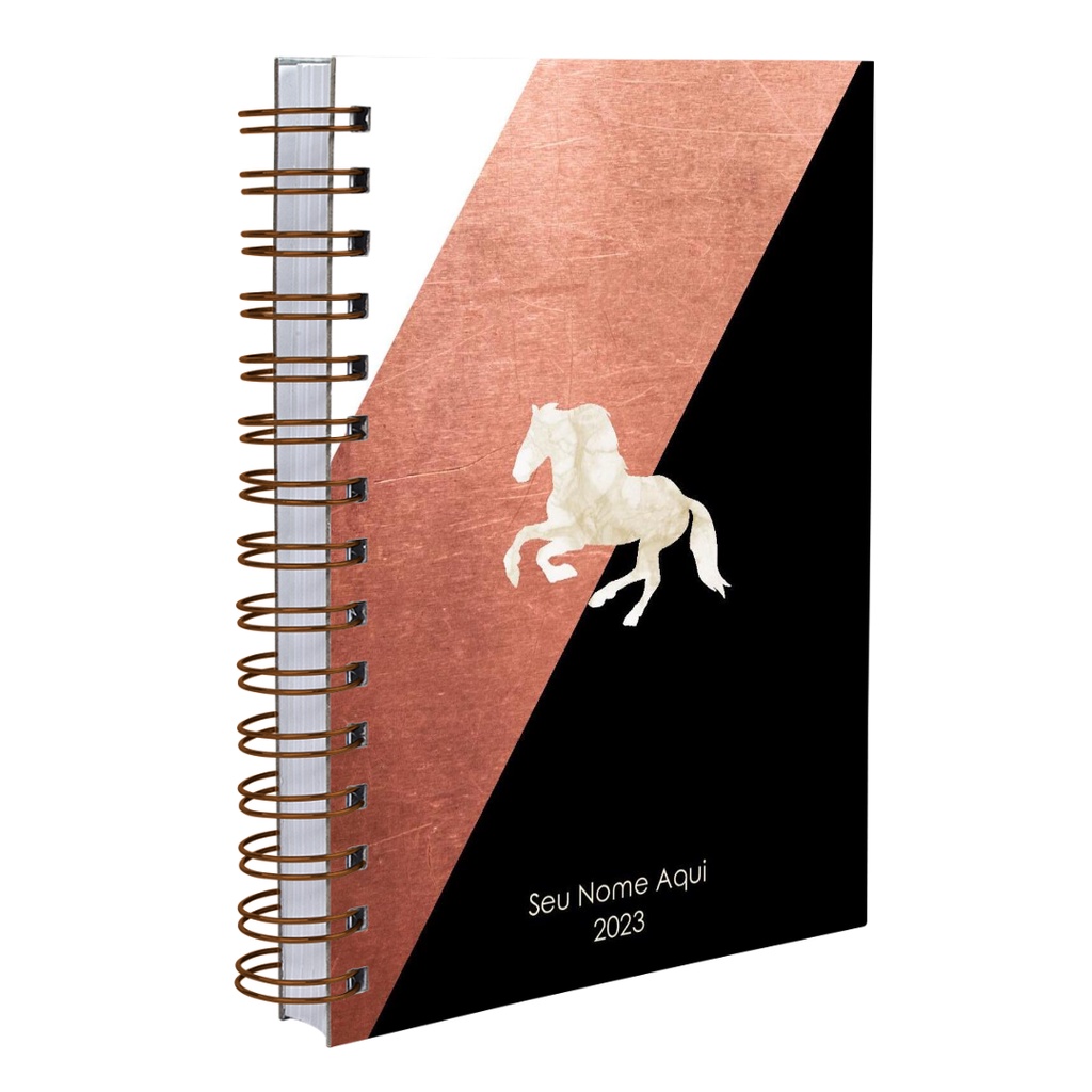 Agenda 2023 Personalizada Moderna Horse Rustic | Shopee Brasil