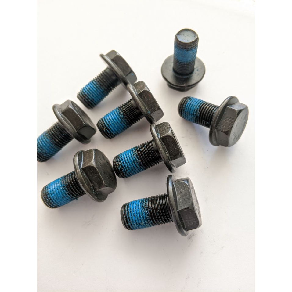 6 Parafusos Volante Motor Ap Gol Parati Saveiro Santana Original ...