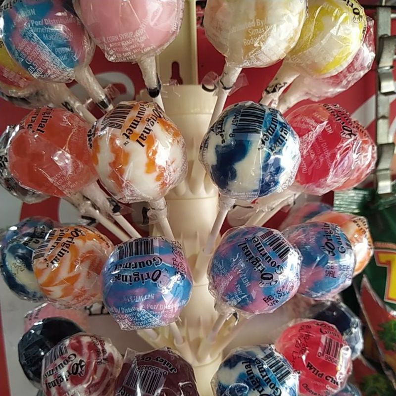 Pacote com 50 Pirulitos Lollipops Original Gourmet | Shopee Brasil