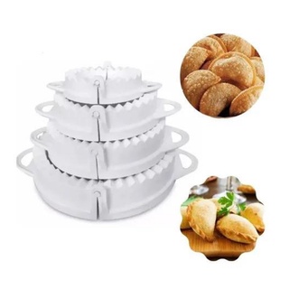 Kit 4 Formas De Pastel Salgados Massa Molde Tamanhos Risoles | Shopee ...