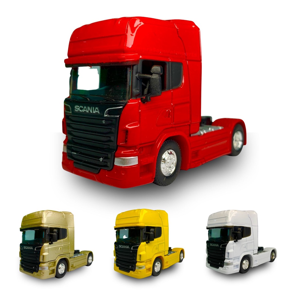 Miniatura De Caminhão Scania V8 R730 Metal Fricção Coleção | Shopee Brasil
