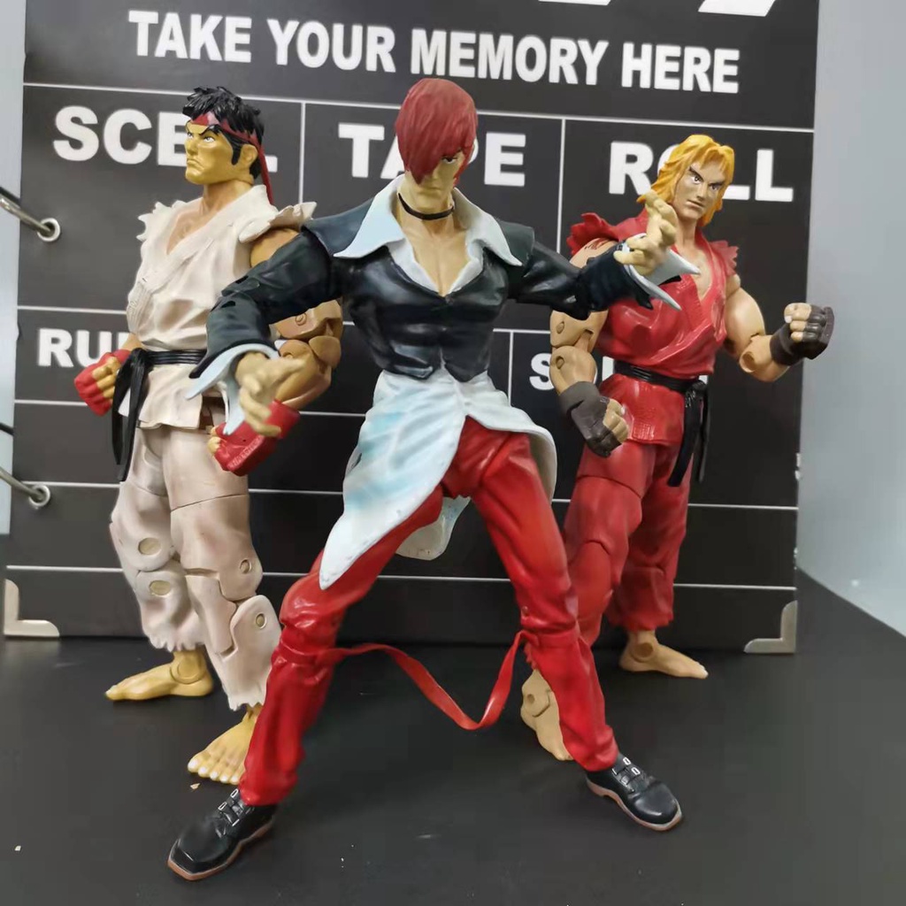 Action Figure The King Of Fighters KOF Iori Terry Kyo Benimaru Anime ...