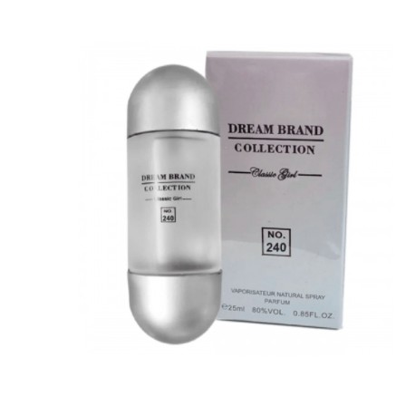 Perfume Miniatura Brand Collection NO.240 - 25ml - tradicional | Shopee ...